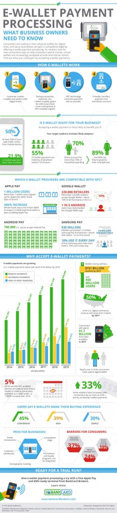 E-Wallet Payment Processing | Infographic Portal
