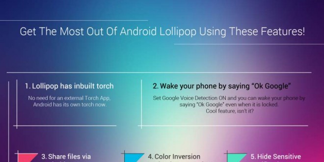 Comparison Between Android Lollipop vs iOS 8 | Infographic Portal