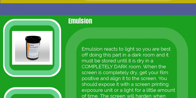 A Guide on How to Screen Print | Infographic Portal