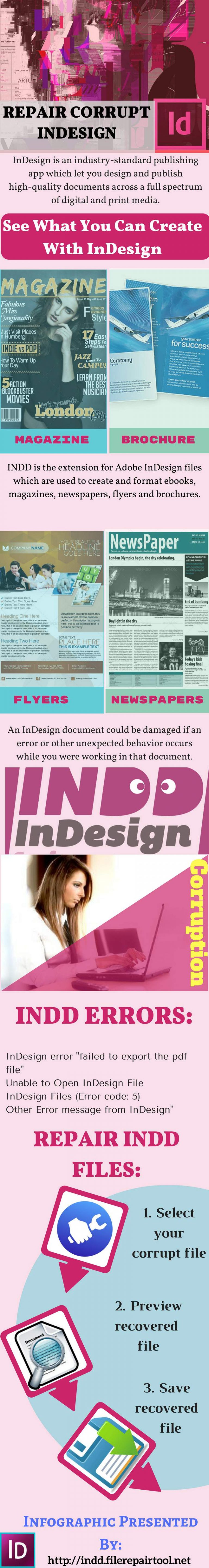 InDesign Repair Tool – Repair corrupt InDesign Adobe files ...