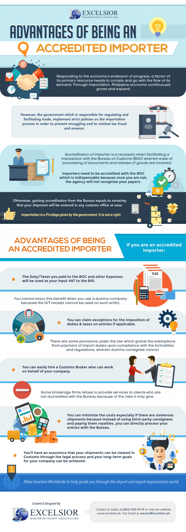 Advantages of Being an Accredited Importer | Infographic Portal