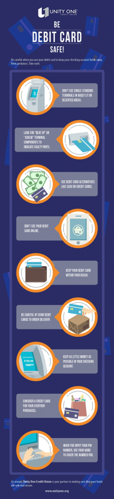 How To Be Debit Card Safe | Infographic Portal
