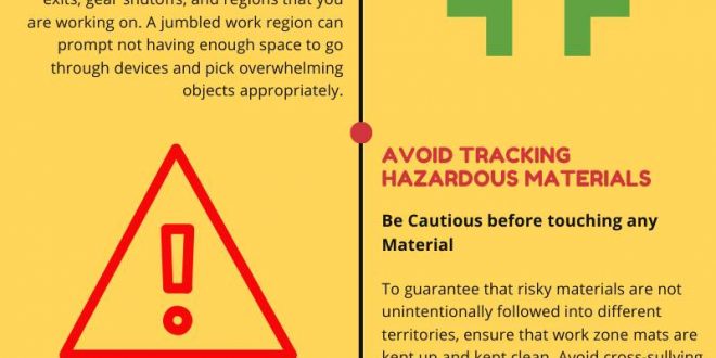 Workplace Safety Tips In Manufacturing | Infographic Portal