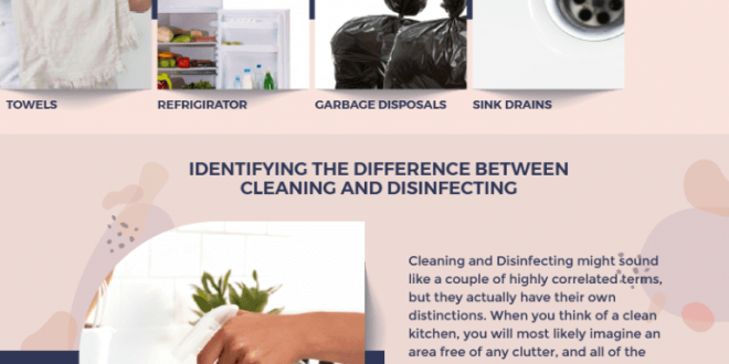 In The Kitchen: Prevent The Spread of Viruses and Germs | Infographic ...