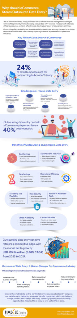 Why Should ECommerce Stores Outsource Product Data Entry? - Infographic ...